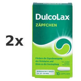 Dulcolax 10 mg Z&auml;pfchen + Mucosolvan Lippenpflegestift 2 St