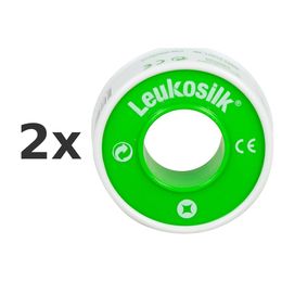 BSN 2x Leukosilk 1,25 cmx5 m 1 St