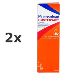 2x Mucosolvan Saft 30 mg/5 ml 250 ml