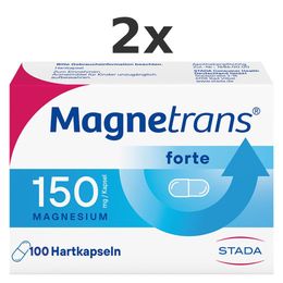 STADA 2x Magnetrans forte 150 mg Hartkapseln 100 St