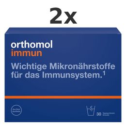 2x Orthomol Immun Granulat Beutel 30 St