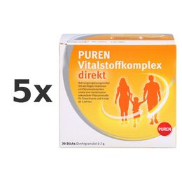 5x Puren Vitalstoffkomplex direkt Granulat 30 St