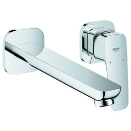 Grohe 2-Loch-Waschtisch-Wandbatterie Cubeo 101789, FMS f&uuml;r 23200003 Ausl. 230mm chrom, 1017890000 1017890000