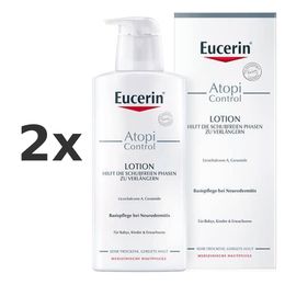 Beiersdorf AG 2x Eucerin AtopiControl Lotion 400 ml