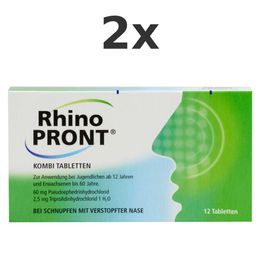 2x Rhinopront Kombi Tabletten 12 St