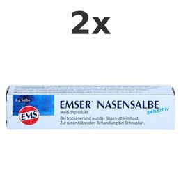 2x Emser Nasensalbe Sensitiv 8 g