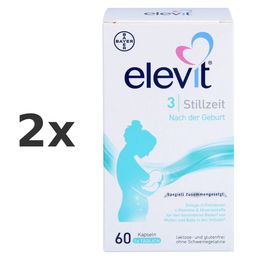 BAYER 2x Elevit 3 Stillzeit Weichkapseln 60 St