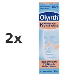 2x Olynth 0,05% f&uuml;r Kinder Nasendosierspray 10 ml