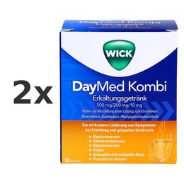 2x Wick DayMed Kombi Erk&auml;ltungsgetr&auml;nk 10 St