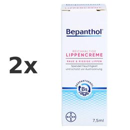 BAYER 2x Bepanthol Lippencreme 7,5 g