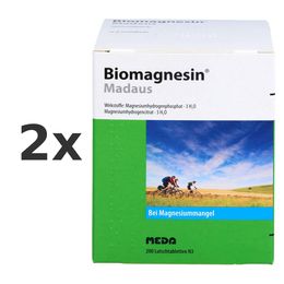 2x Biomagnesin Madaus Lutschtabletten 200 St