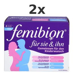Wick 2x Femibion f&uuml;r Sie & Ihn Tabletten 56 St
