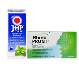 Rhinopront Kombi Tabletten + Jhp R&ouml;dler Japanisches Minz&ouml;l &auml;therisches &Ouml;l 1 St