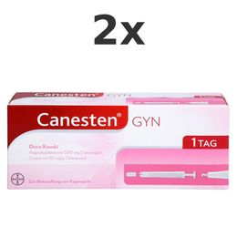 BAYER 2x Canesten Gyn Once Kombipackung 1 P