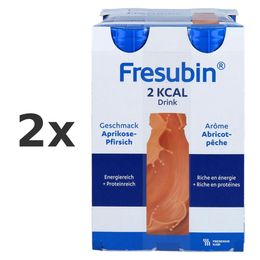 Fresenius 2x Fresubin 2 kcal Drink Aprikose Pfirsich Trinkfl. Set 800 ml