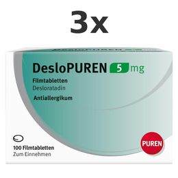 3x Deslopuren 5 mg Filmtabletten 100 St
