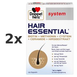 Queisser 2x Doppelherz Hair Essential system Kapseln 120 St