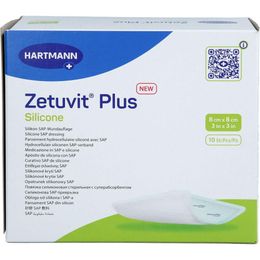 B2B Medical Zetuvit Plus Silicone steril 8x8 cm 10 St