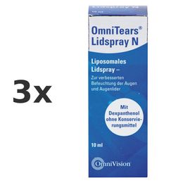 OmniVision GmbH 3x Omnitears Lidspray N 10 ml