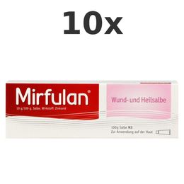 10x Mirfulan Wund- und Heilsalbe 100 g