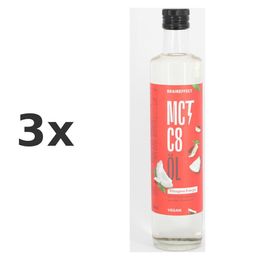 3x Braineffect Mct C8 &Ouml;l 500 ml
