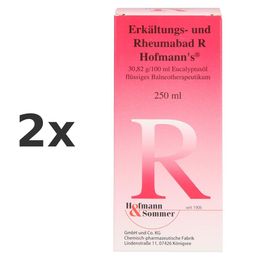 2x ERK&Auml;LTUNGS- Und Rheumabad R Hofmann's 250 ml