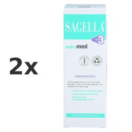 2x Sagella hydramed Intimwaschlotion 250 ml