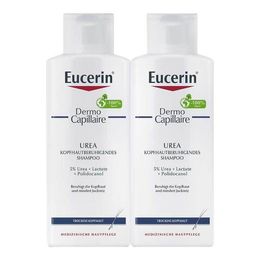 Beiersdorf AG Eucerin DermoCapillaire kopfhautberuhigendes Urea Shampoo Doppalpackung (2x250ml) 2X250 ml
