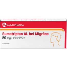 ALIUD Sumatriptan Al bei Migr&auml;ne 50 mg Filmtabletten 2 St