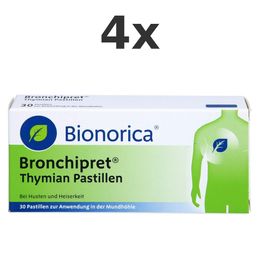 4x Bronchipret Thymian Pastillen 30 St