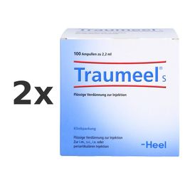 Heel 2x Traumeel S Ampullen 100 St