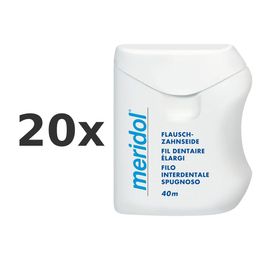 CP GABA 20x Meridol Flausch Zahnseide gewachst Set 40 m
