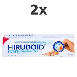 STADA 2x Hirudoid forte Gel 445 mg/100 g 100 g