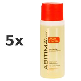 5x Abitima Clinic Dusch- und Bade&ouml;l 200 ml
