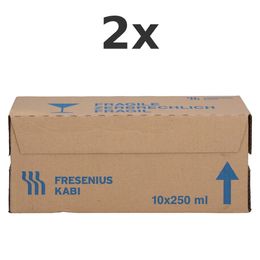 2x Kochsalzl&ouml;sung 0,9% Glasfl.Fresenius 2500 ml