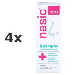 MCM KLOSTERFRAU Vertr. GmbH 4x Nasic neo Nasenspray 10 ml
