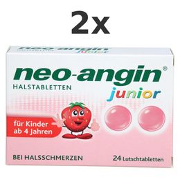 MCM KLOSTERFRAU Vertr. GmbH 2x NEO-ANGIN junior Halstabletten 24 St