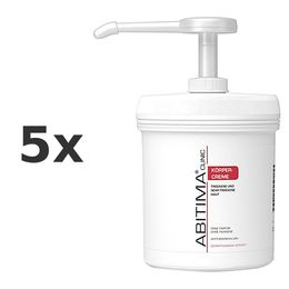 5x Abitima Clinic K&ouml;rpercreme m.Dosierspender 1000 ml