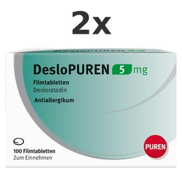 2x Deslopuren 5 mg Filmtabletten 100 St