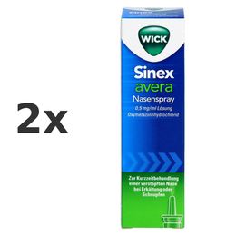 2x Wick Sinex Avera Dosierspray Set 15 ml