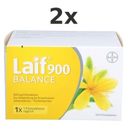 BAYER 2x Laif 900 Balance Filmtabletten 100 St