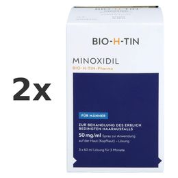 MinoxidilBIO-H-TINPharma 50 mg/ml Spray L&ouml;sung Set (2x 180ml)