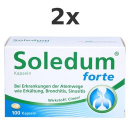 MCM KLOSTERFRAU Vertr. GmbH 2x Soledum Kapseln forte 200 mg 100 St