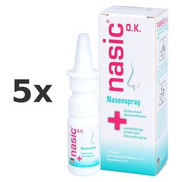 MCM KLOSTERFRAU Vertr. GmbH 5x Nasic o.K. Nasenspray 10 ml