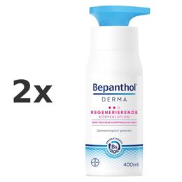 BAYER 2x Bepanthol Derma regenerierende K&ouml;rperlotion Set 400 ml