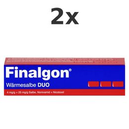 FINALGONW&auml;rme salbe DUO 4 mg/g + 25 mg/g Set (2x 20g) 40g