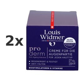 Louis Widmer 2x Widmer proderm Creme f.die Augenpartie o.P. Set 30 ml