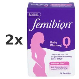 Wick 2x Femibion 0 Babyplanung Tabletten 56 St