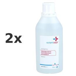 Sch&uuml;lke 2x Octenisept L&ouml;sung 1 l