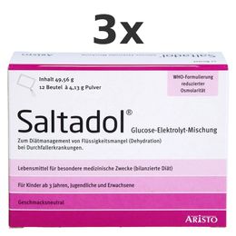 Aristo 3x Saltadol Elektrolyt Pulver 12 St